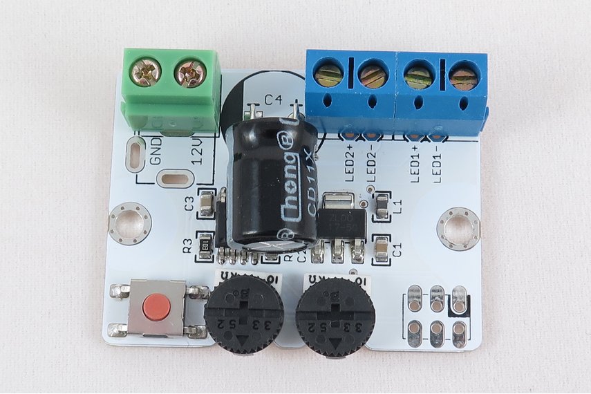Dual Channel ATTiny85 5A 12V PWM LED Driver from FemtoCow on Tindie